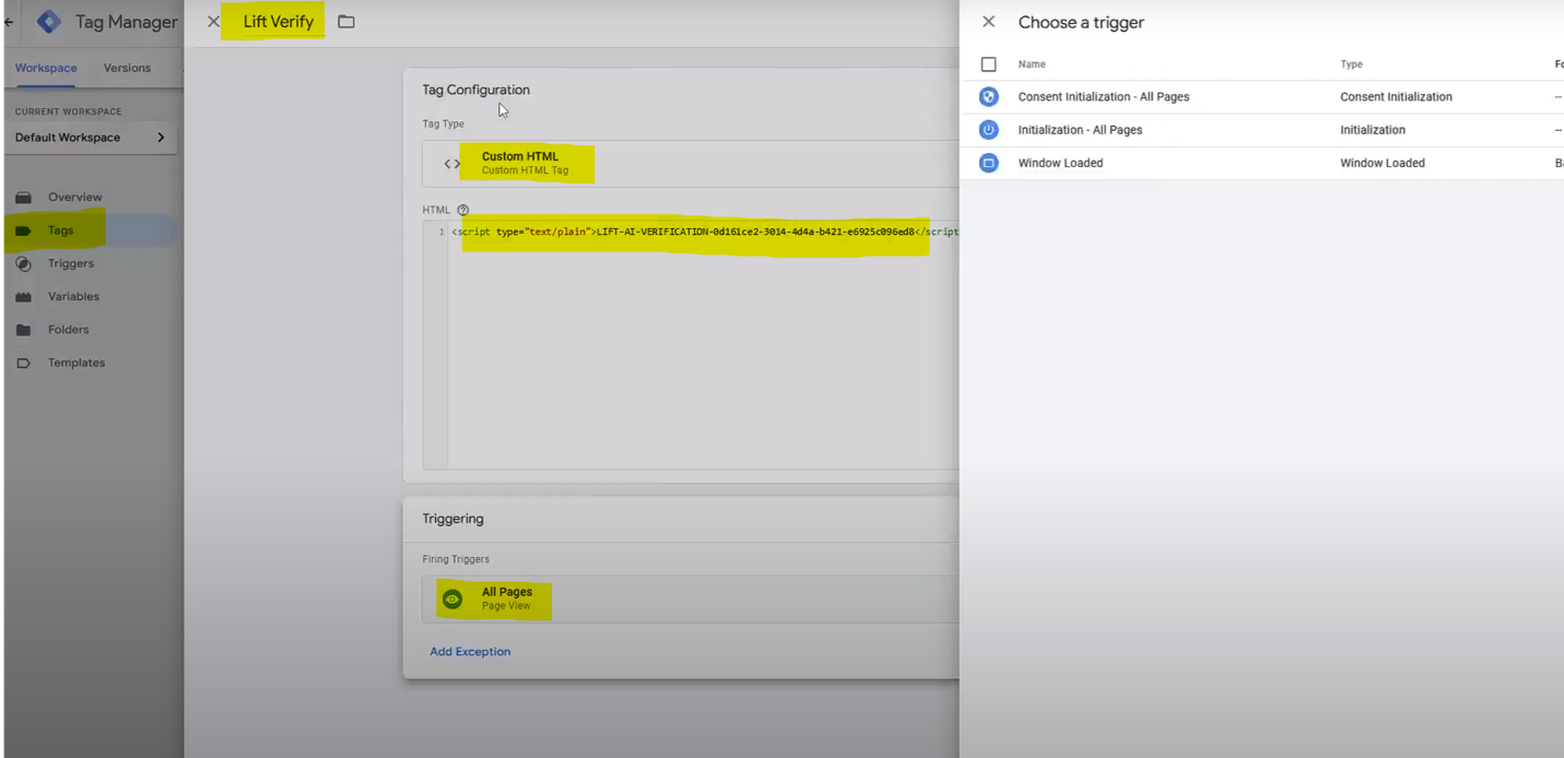 Setting Up Lift AI - Lift AI
