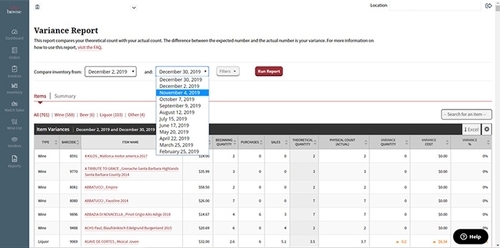Bar Inventory Management Software | BinWise Pro