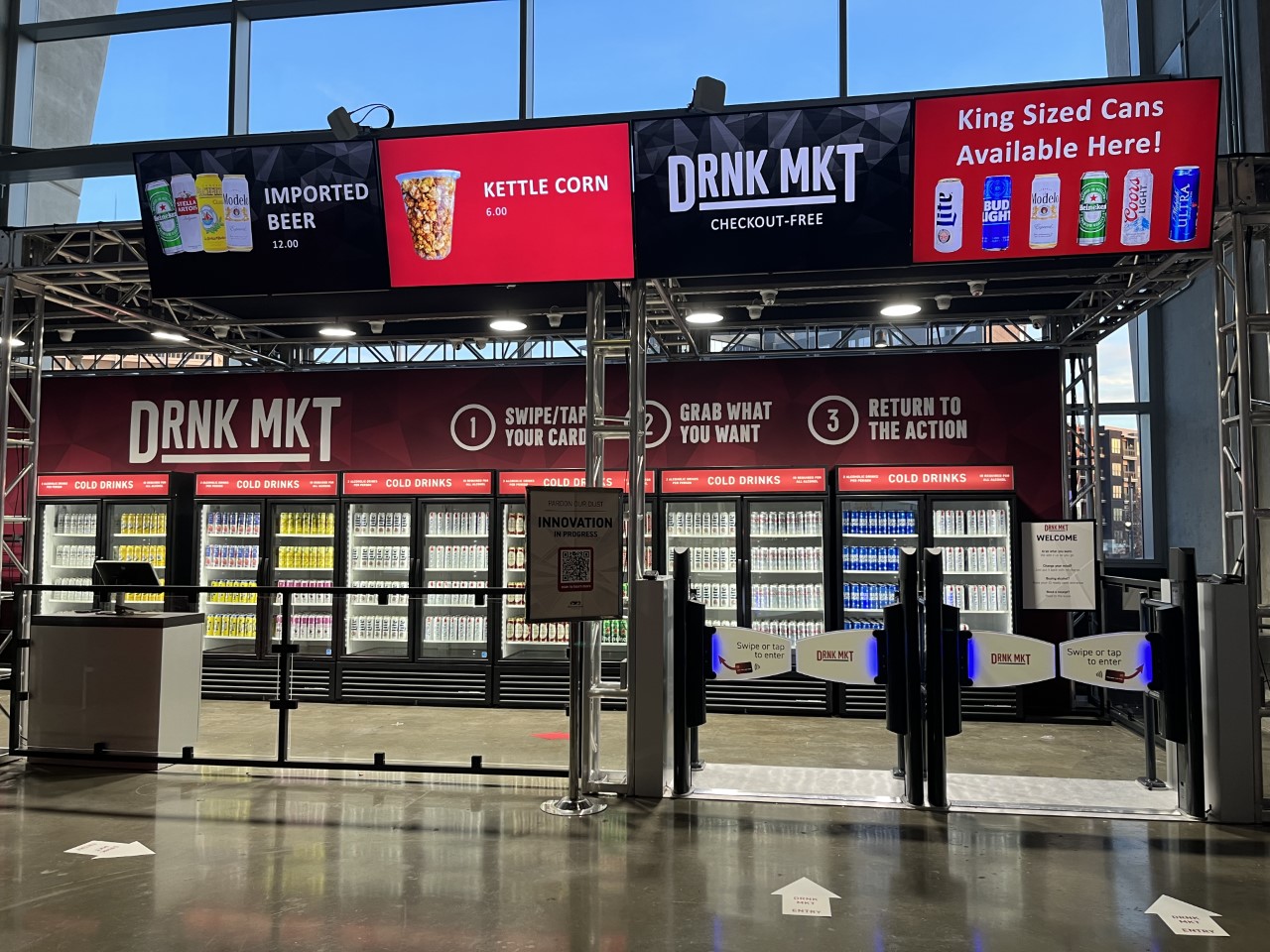 DRNK MKT Menu | Food and Beverage at Mercedes-Benz Stadium in Atlanta, GA