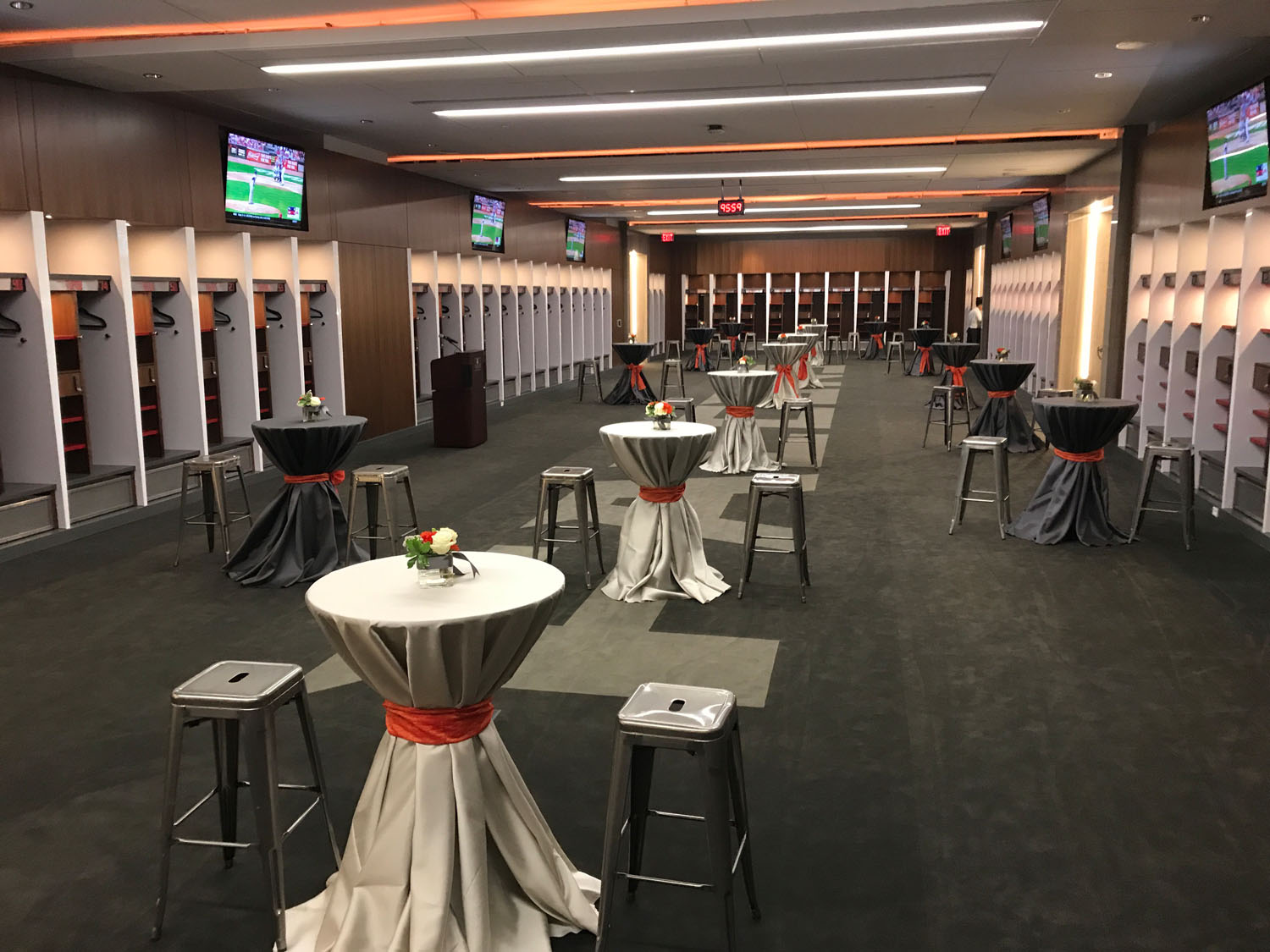 Falcons Locker Room | Meetings & Corporate Events