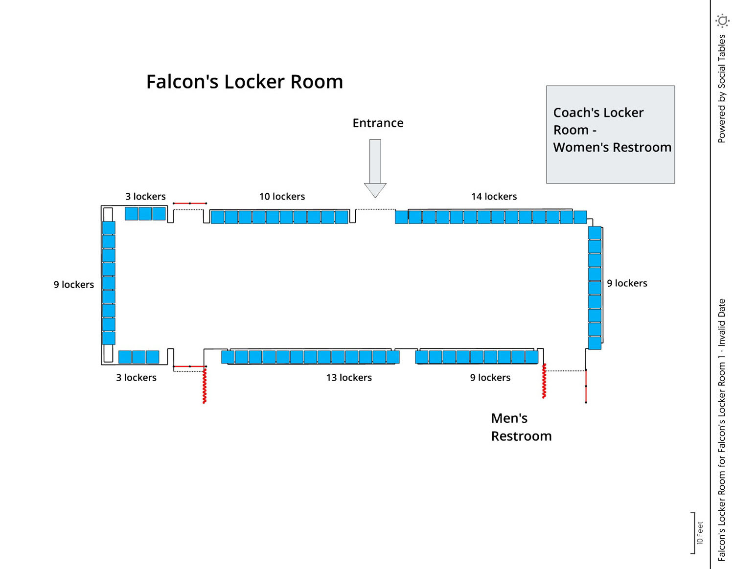 Falcons Locker Room | Meetings & Corporate Events