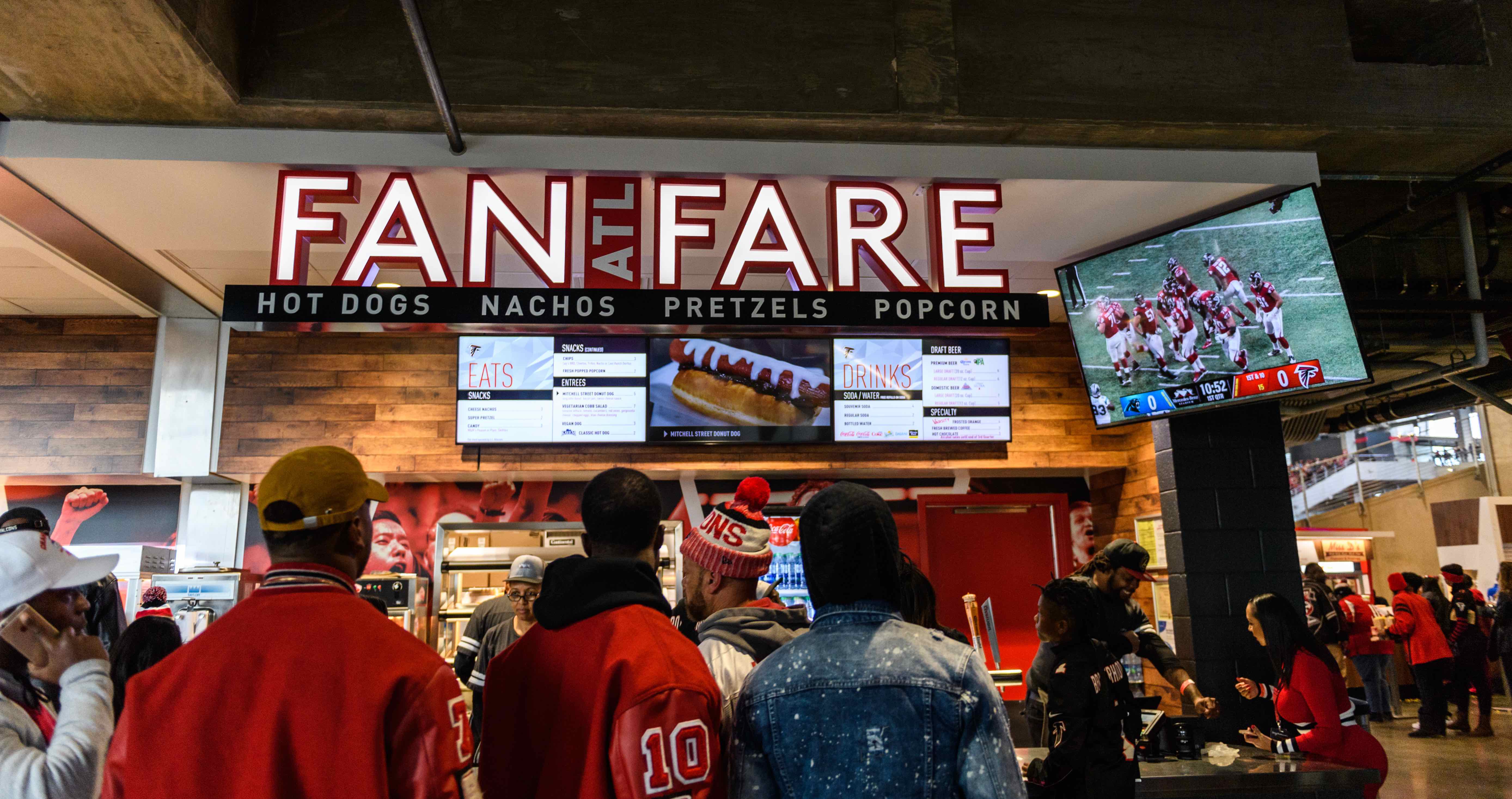 Fan Survey: Mercedes-Benz Stadium’s Food and Beverage Program Ranks No ...