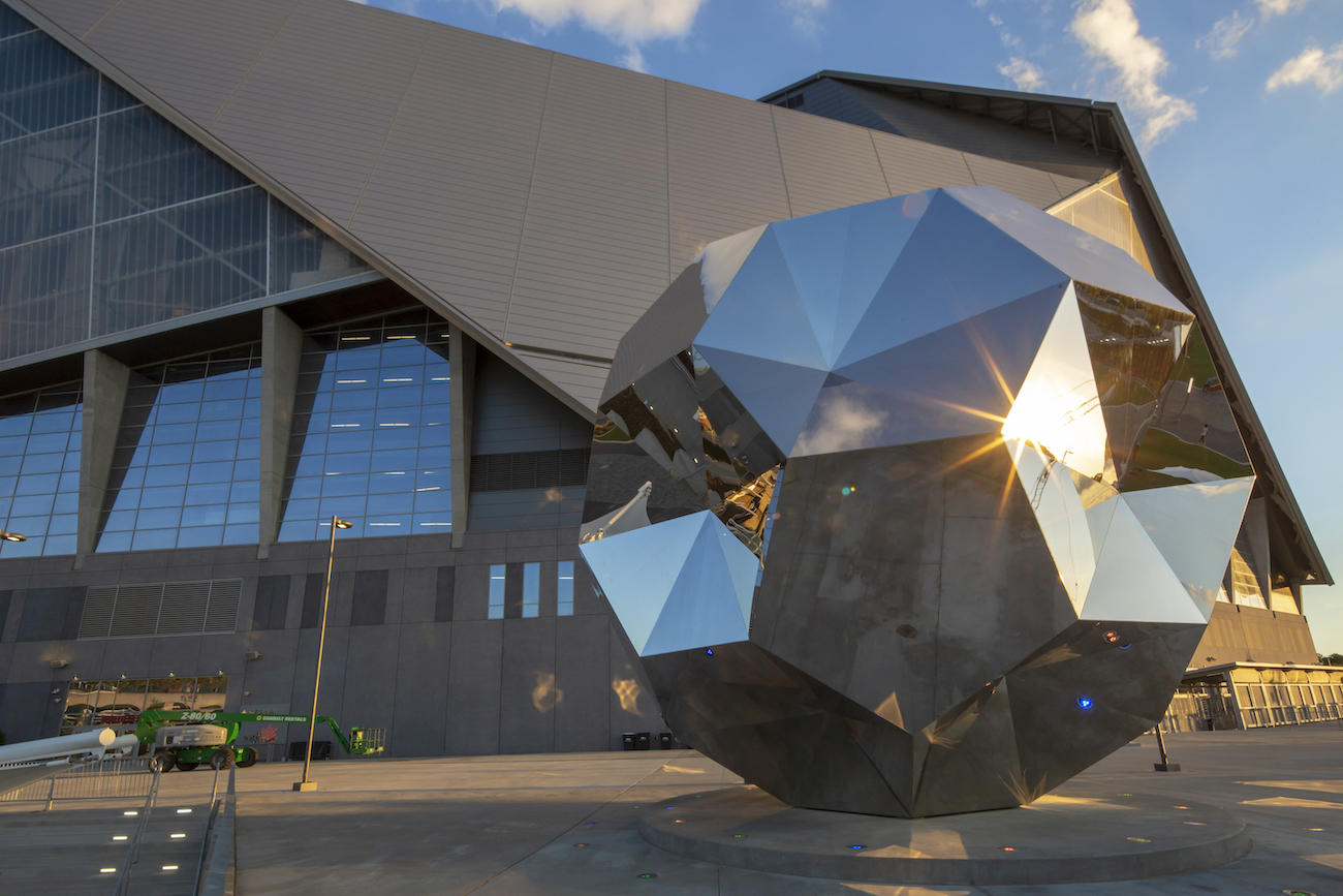 Telstar – by Studio Roso | Art Collection at Mercedes-Benz Stadium
