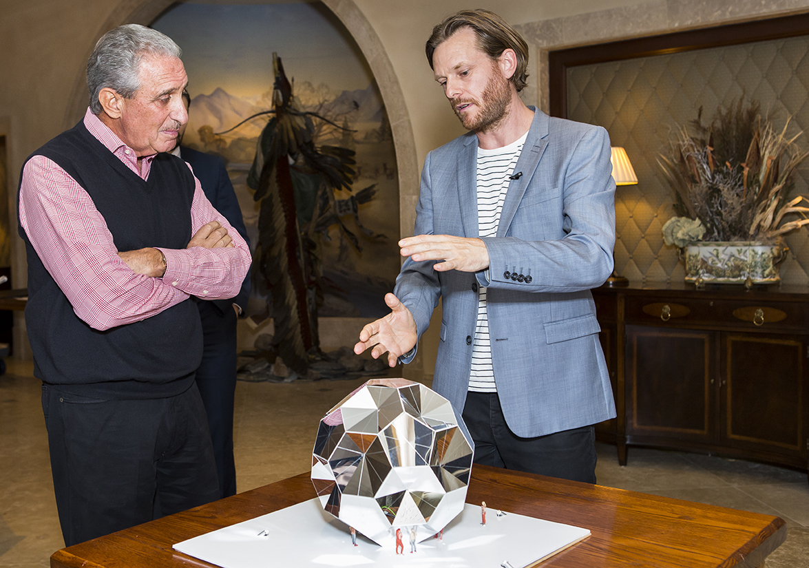 Telstar – by Studio Roso | Art Collection at Mercedes-Benz Stadium