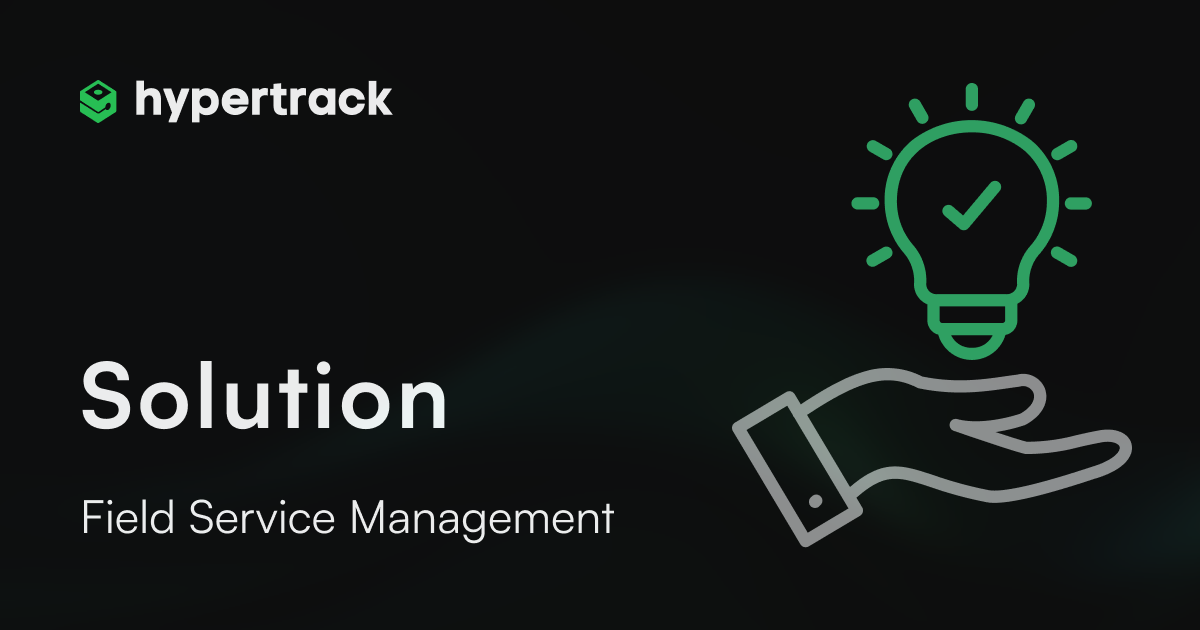 Field Service Management