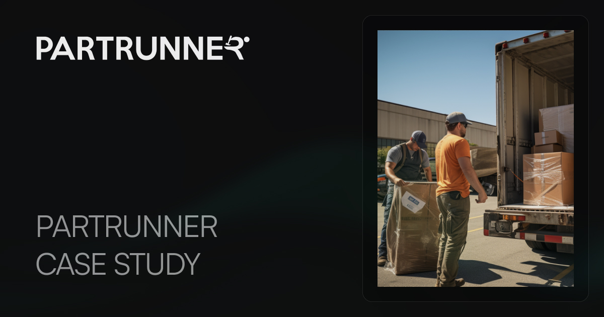 PartRunner, AWS, and HyperTrack Partner to Close the Technology Gaps in ...