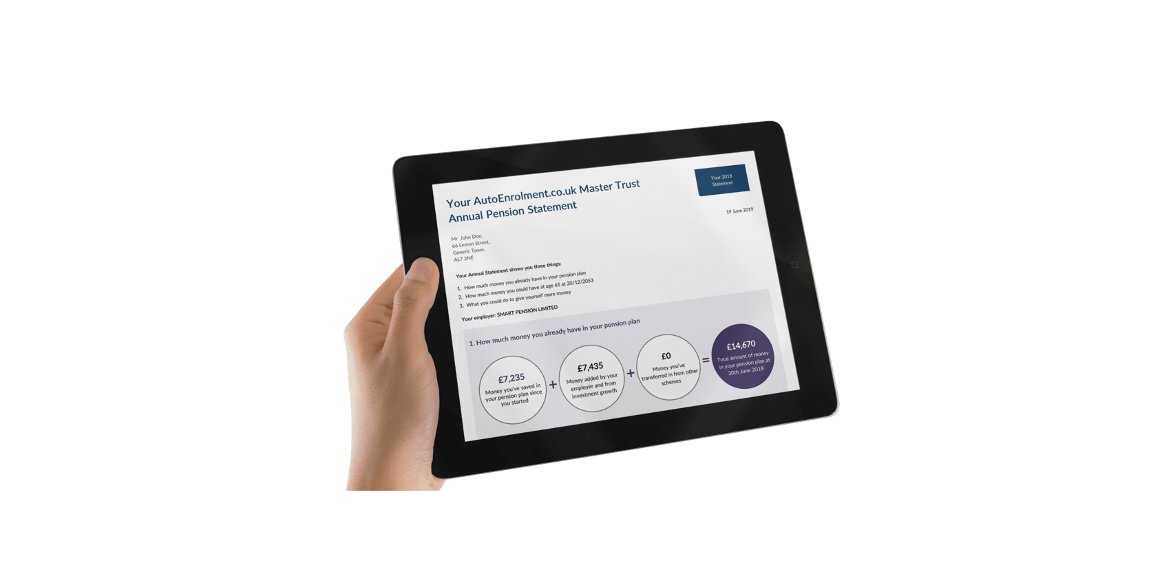 Smart Pension launches simplified statement on member app