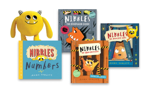 Kids Nibbles the Book Monster Books | PaperPie