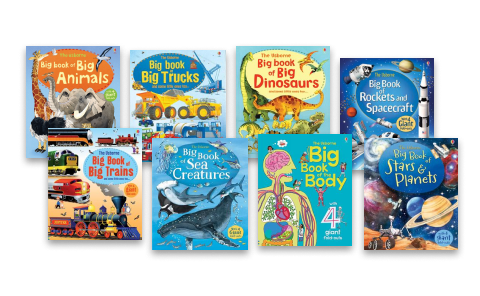 Kids Big Fold-Out Flap Books | PaperPie