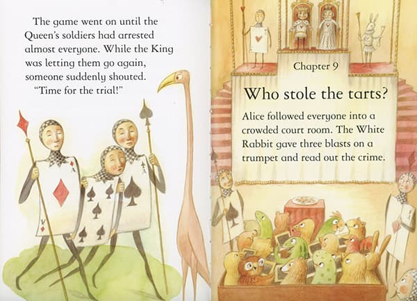 Alice in Wonderland - Read with Usborne Level 4 Reader by lesley sims ...