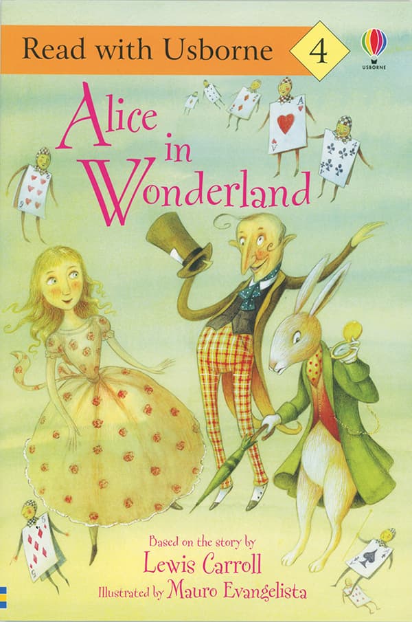 Alice in Wonderland - Read with Usborne Level 4 Reader by lesley sims ...