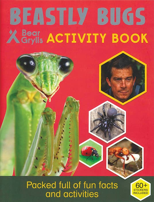 Bear Grylls: Beastly Bugs Activity Book by bear grylls | PaperPie