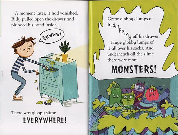 Billy and the Mini Monsters: Monsters in the Dark by Usborne Books ...