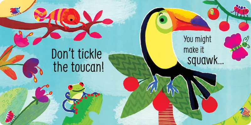 Usborne Don't Tickle the Tiger! by Usborne Books | Kidsbookfort.com