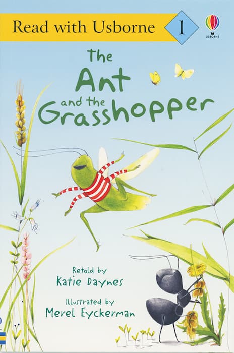 The Ant and the Grasshopper - Read with Usborne Level 1 Reader by katie ...