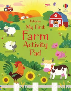 Usborne My First Farm Activity Pad by Usborne Books | Kidsbookfort.com