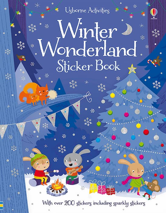 Usborne Winter Wonderland Sticker Book by Usborne Books | Kidsbookfort.com
