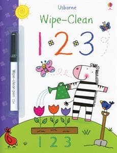 Wipe-Clean Number Cards by felicity brooks | PaperPie
