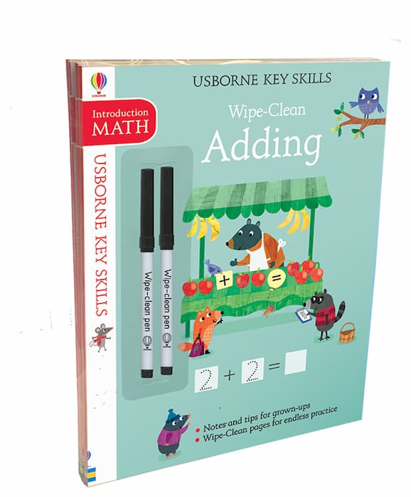 Wipe-Clean Dry Erase Marker Books Key Skills Pack: Introduction Math by ...