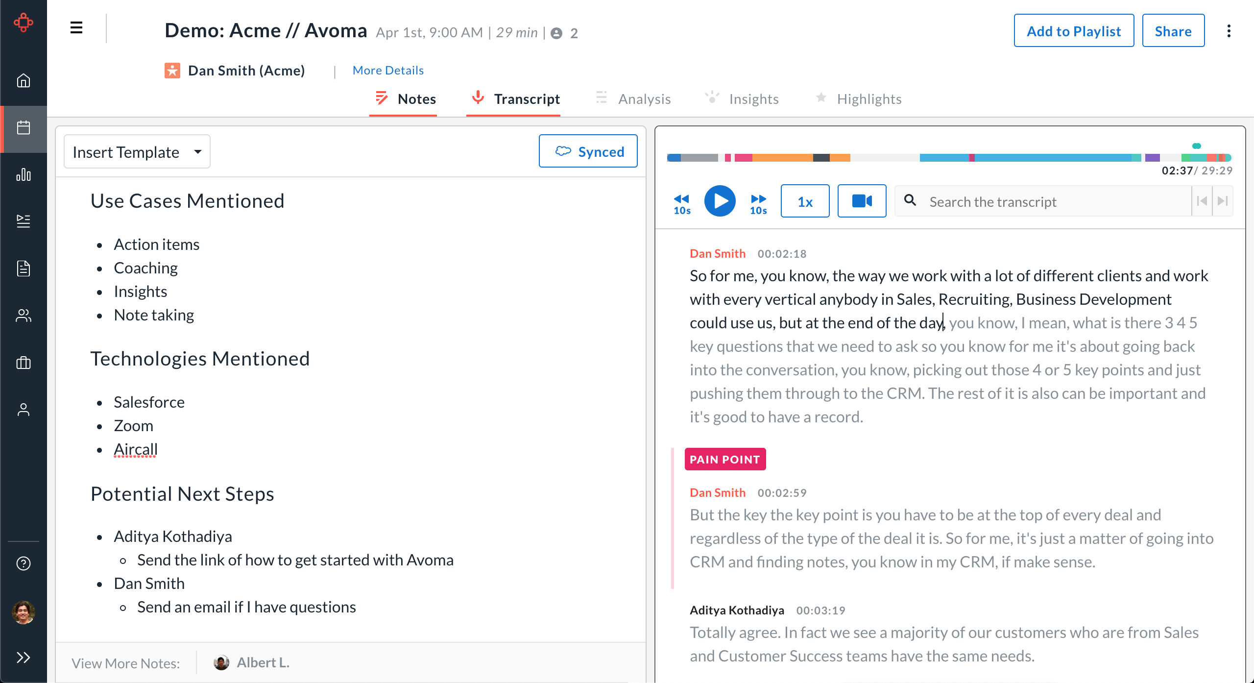 AI Meeting Assistant for Microsoft Teams Video Conferencing