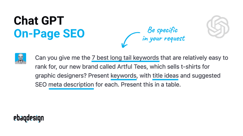 Using ChatGPT For Brand Strategy & Marketing