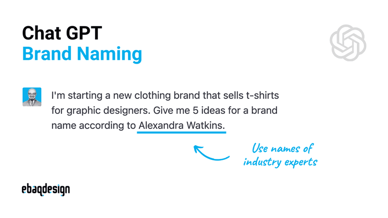 Using ChatGPT For Brand Strategy & Marketing