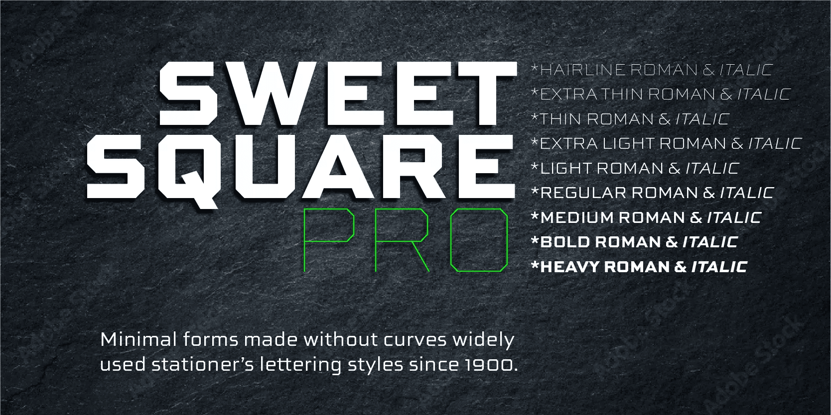 9 Best Square Fonts for Geometric Design