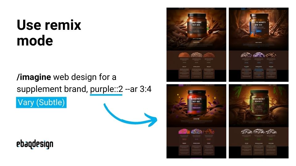 How To Use Midjourney for Web Design