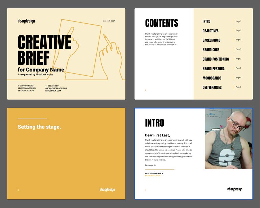 Crafting a Creative Brief for Branding Purposes