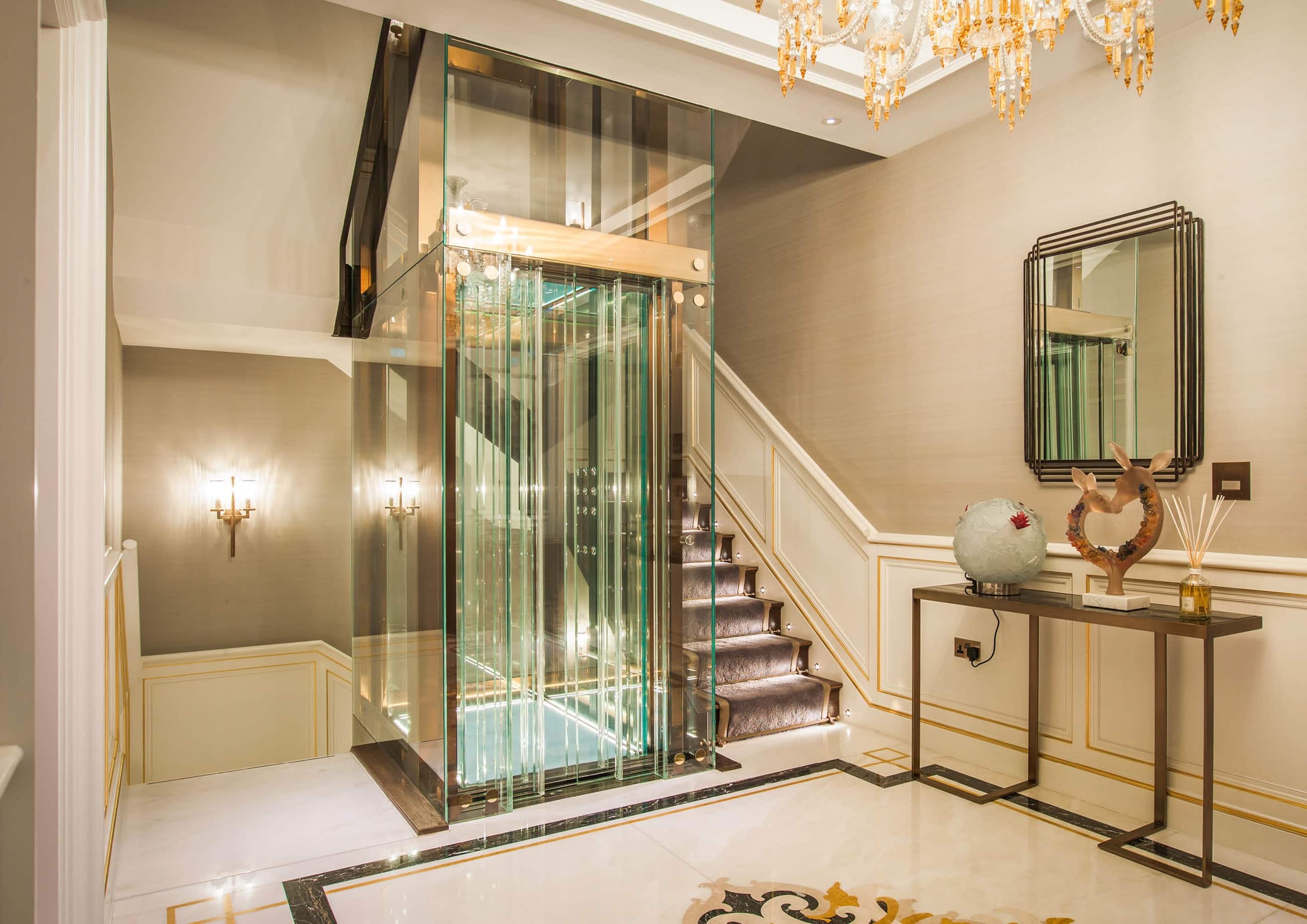 Hill Street Luxury Glass and Terrace Lift - Premier Lift Group