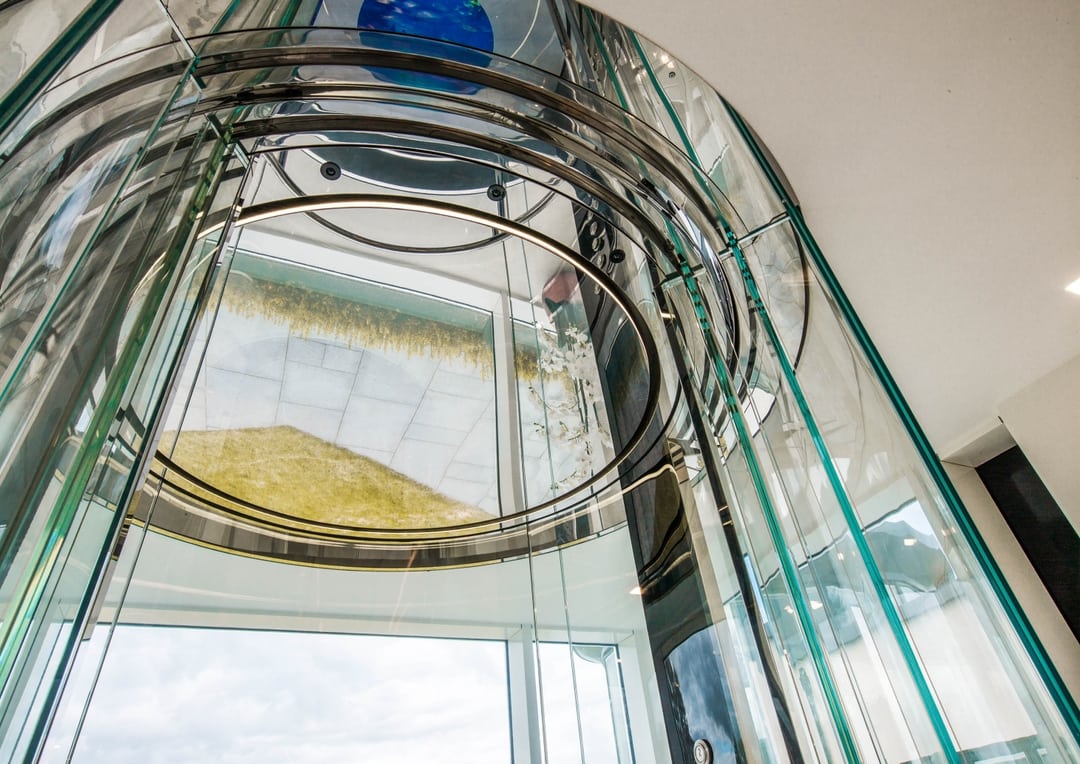 Edgecroft Circular Glass Lift - Premier Lift Group