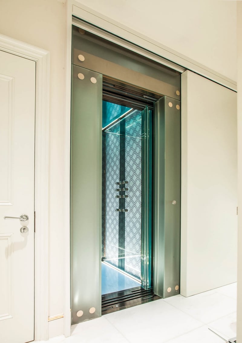 Hill Street Luxury Glass and Terrace Lift - Premier Lift Group