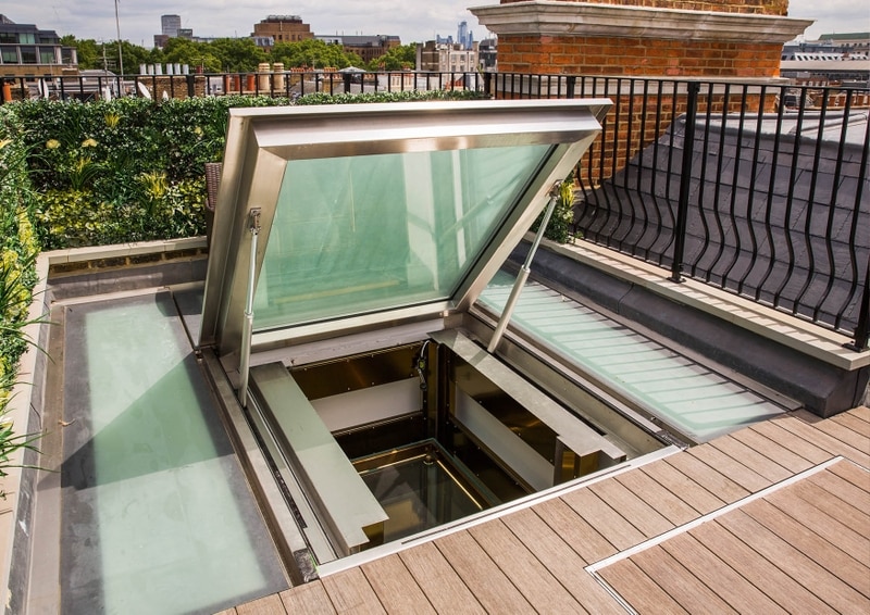 Hill Street Luxury Glass and Terrace Lift - Premier Lift Group