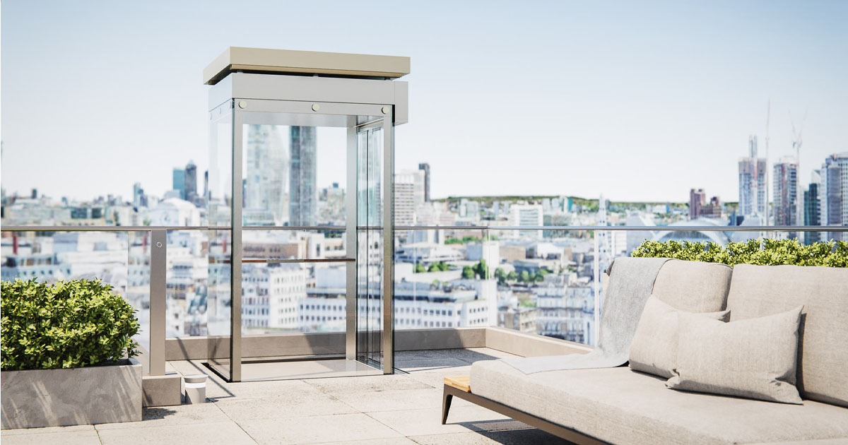 Mayfair Luxury Terrace Lift - Premier Lift group
