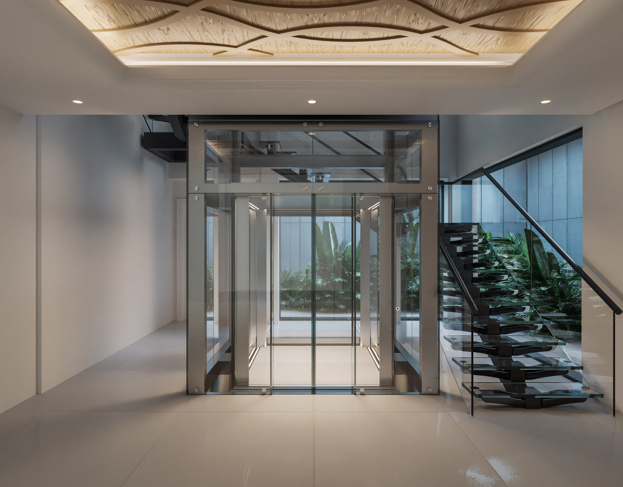 Abu Dhabi Luxury Villa lift