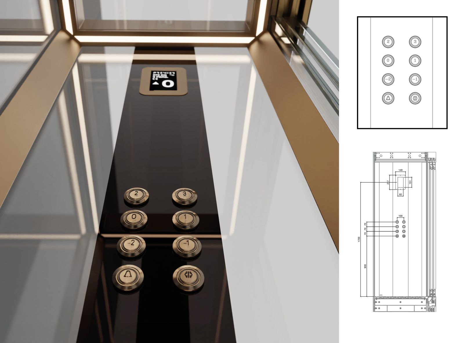 Phillimore Gardens - Feature Glass Lift