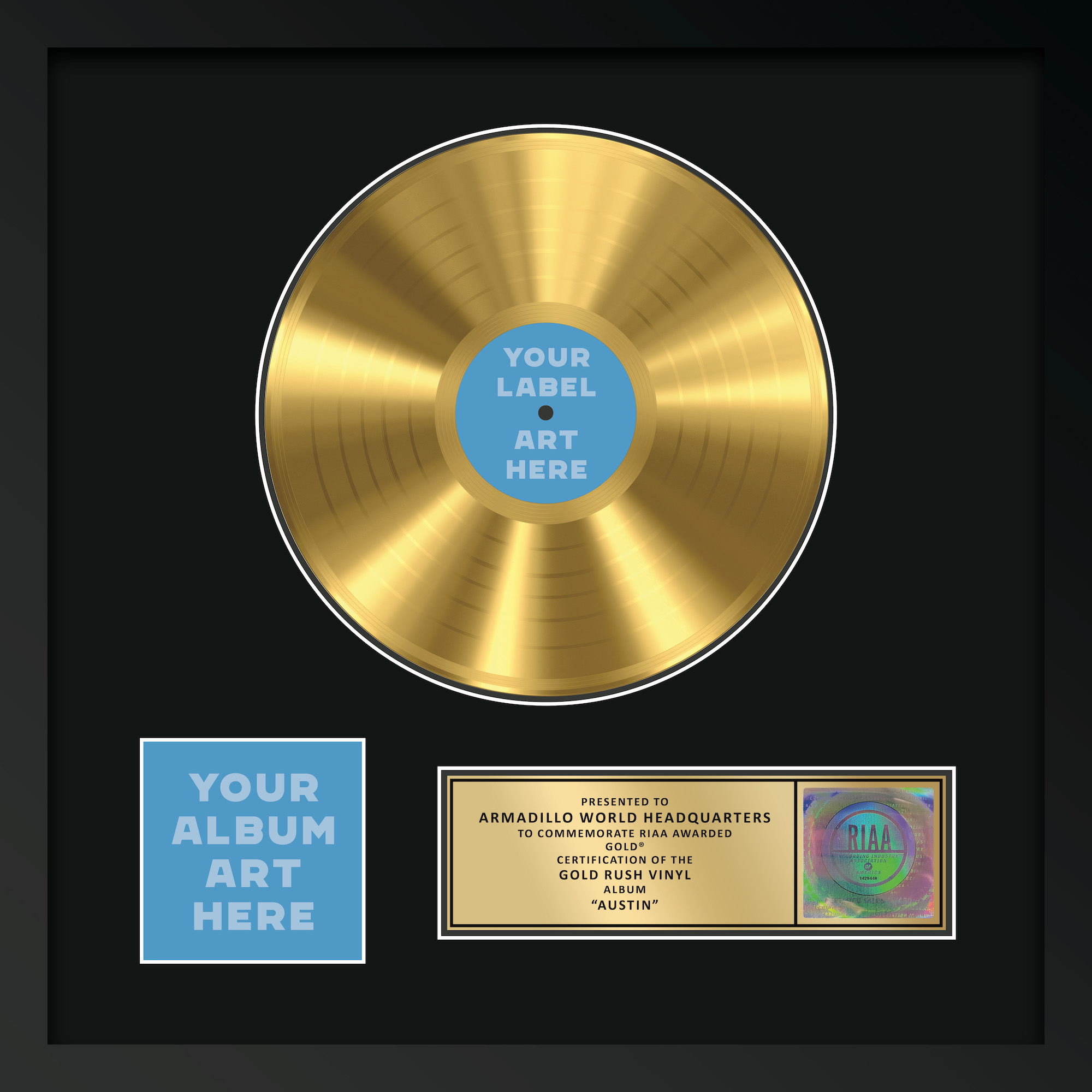 RIAA Certified Gold® and Platinum® Awards