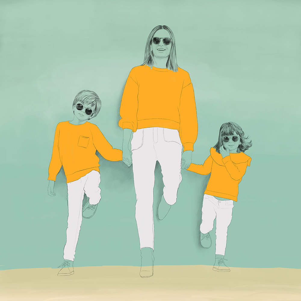 Maria Guedes Stylista - Ilustração The Red Wolf