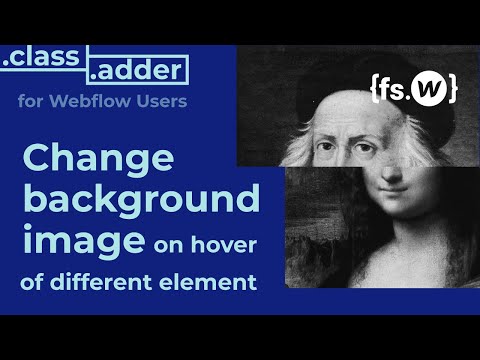 Transform one element on hover of a different element - Class Adder Webflow Interactions Tool ...