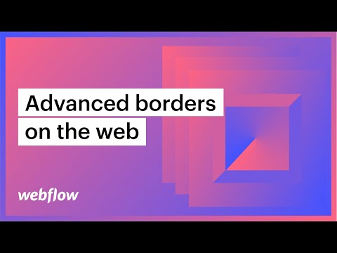 Advanced CSS borders (animations, shapes, object-fit) — web design tutorial | nocode.video