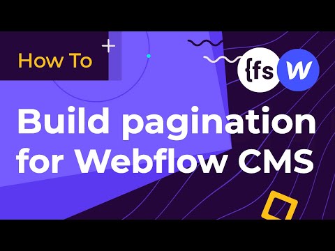 Pagination - How To - CMS Library for Webflow | nocode.video