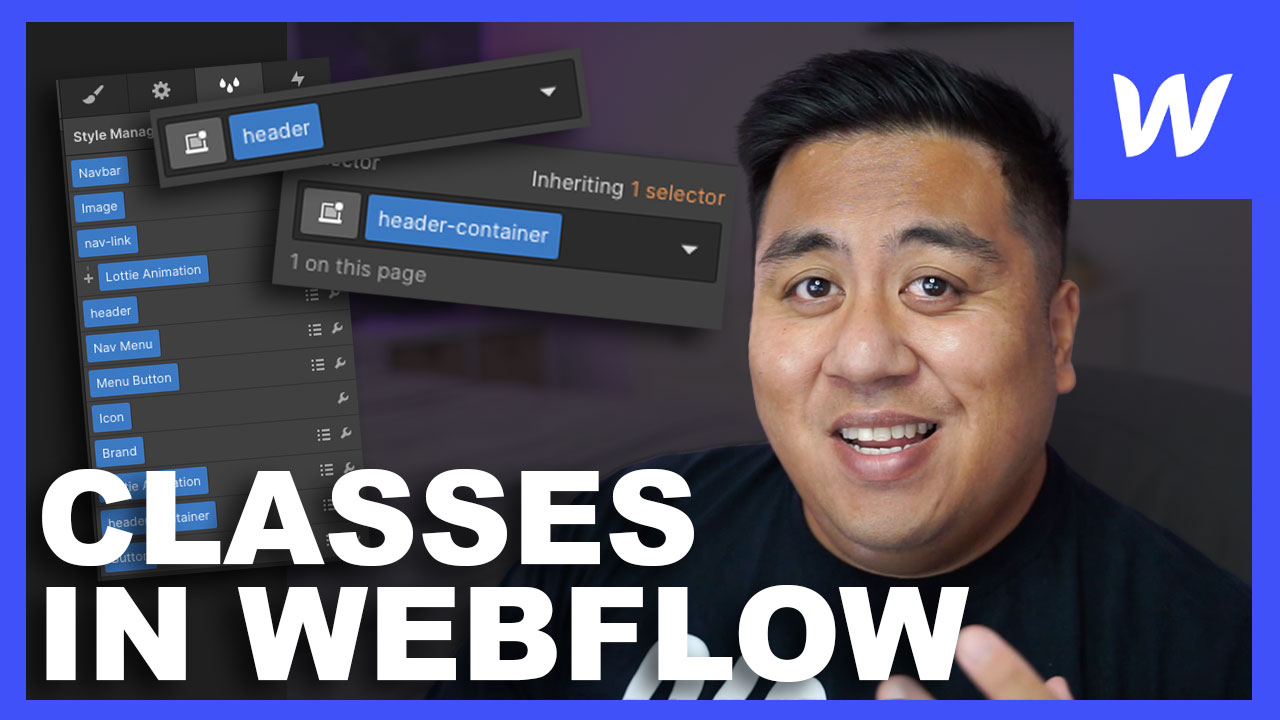 How Do Classes Work in Webflow? | nocode.video