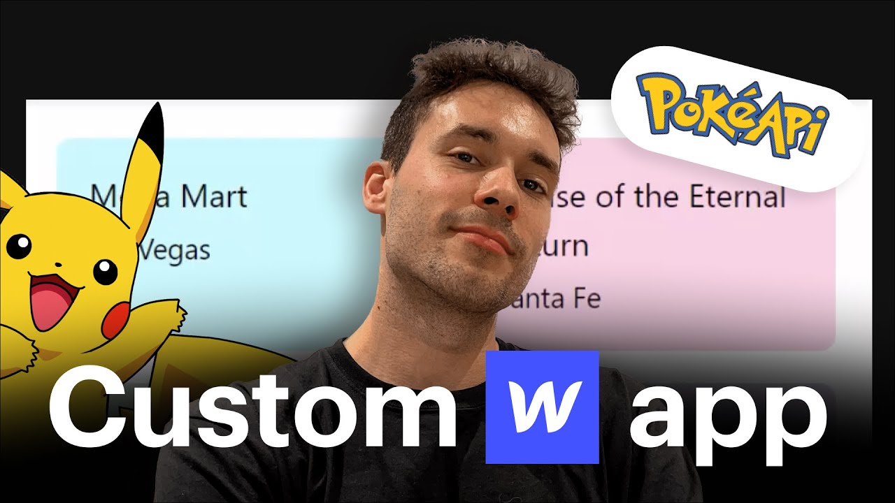 How to build a Custom App in Webflow? | nocode.video