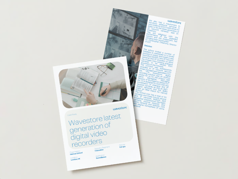 Wavestore latest generation of digital video recorders | Wavestore ...