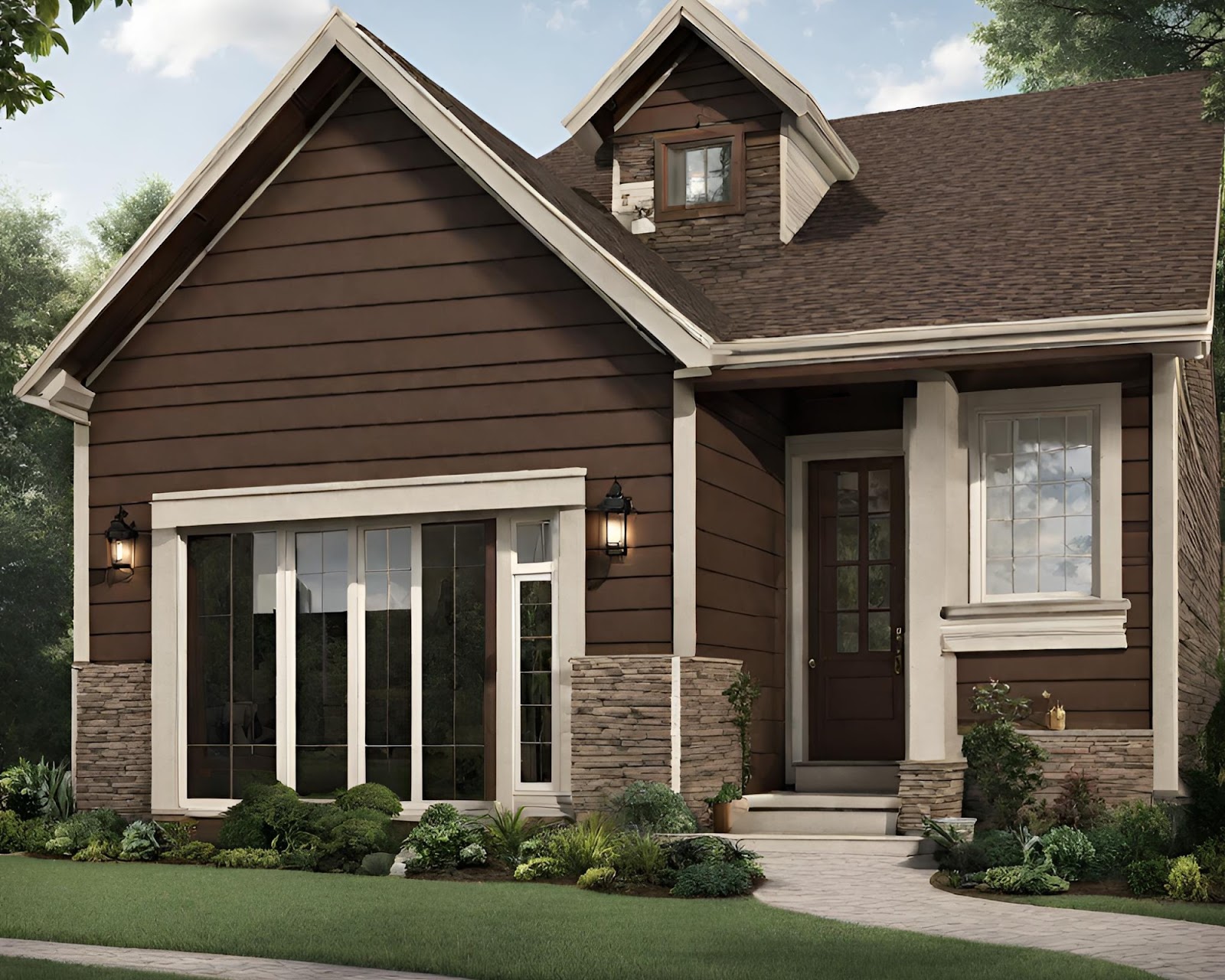 THE 5 BEST BROWN PAINT COLORS FOR HOME EXTERIORS