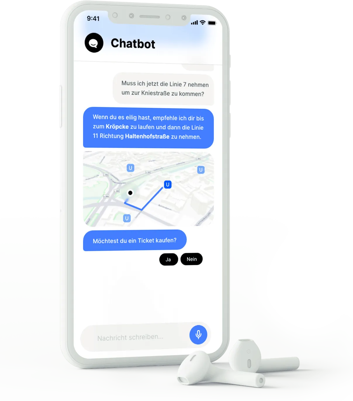 Wir entwickeln individuelle AI Sprachassistenten und KI Chatbots