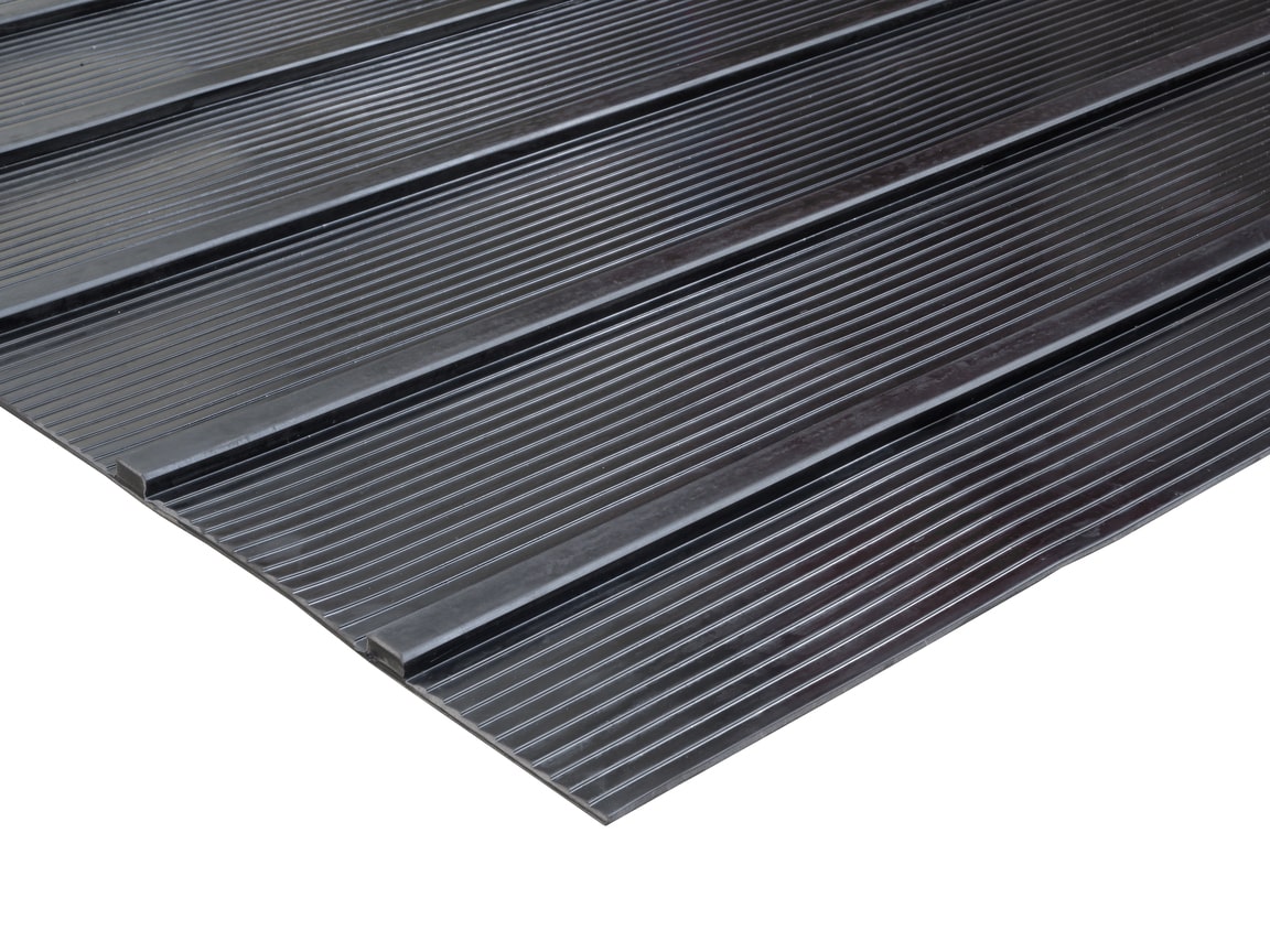 Horse trailer ramp mat