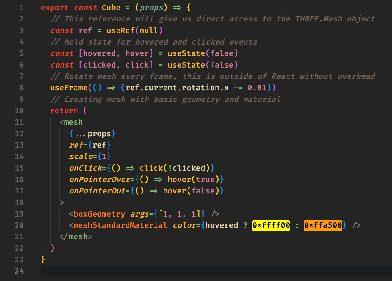 Using Three.js with React – Blog | SABO Mobile IT