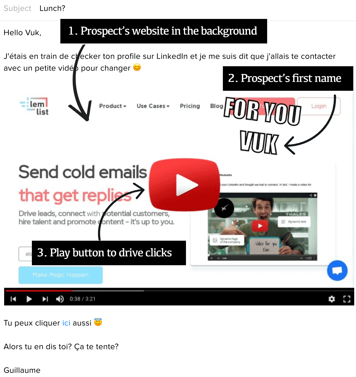 [Zendesk] Growing the pipeline with lemlist personalized landing page