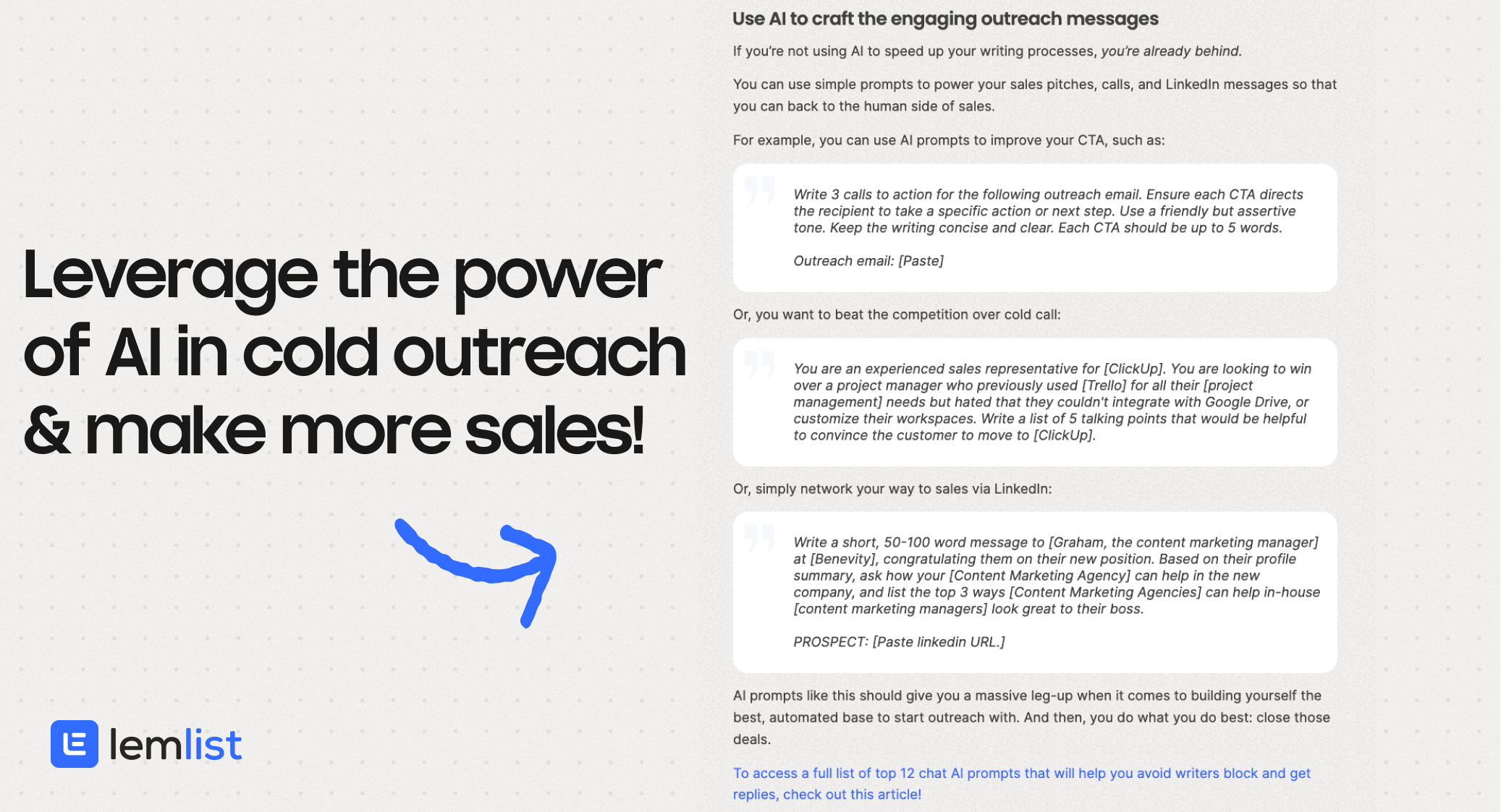 AI Cold Outreach: How to use AI to make more sales